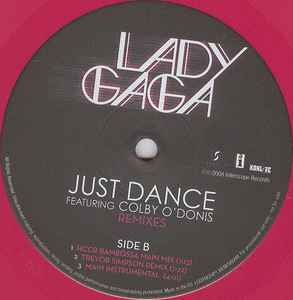 Lady Gaga Featuring Colby O’Donis ‎– Just Dance (The Remixes ...